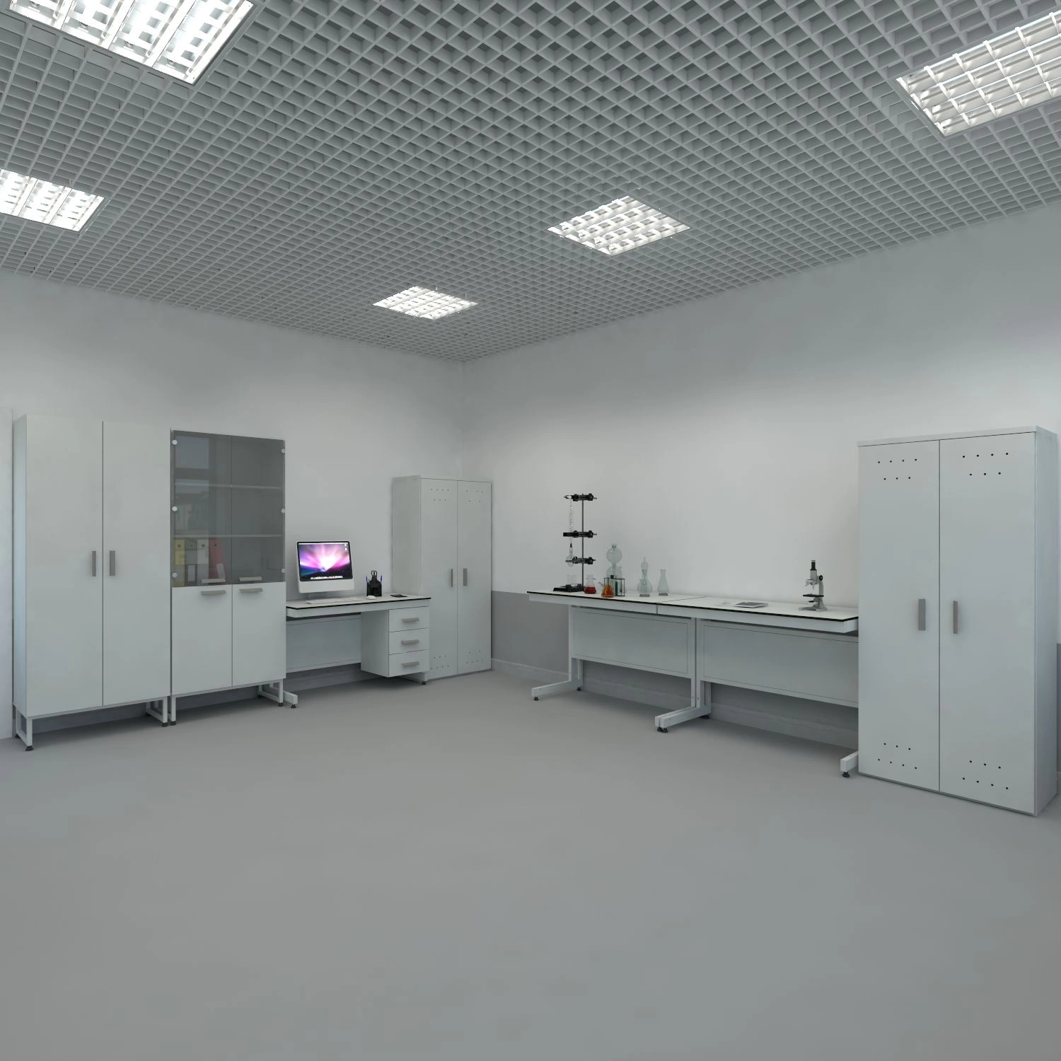 Стол лабораторный Simple Pro ЛК-600 СЛ – купить в интернет-магазине LABSPACE