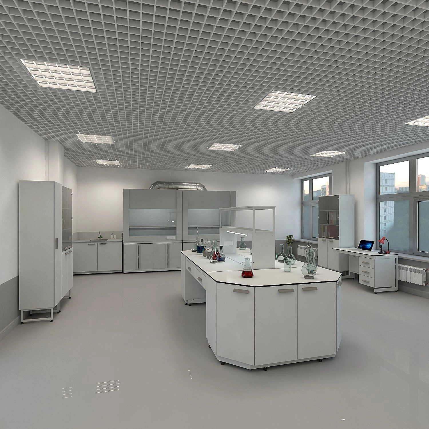 Стол островной Simple Pro ЛК-1200 СО – купить в интернет-магазине LABSPACE