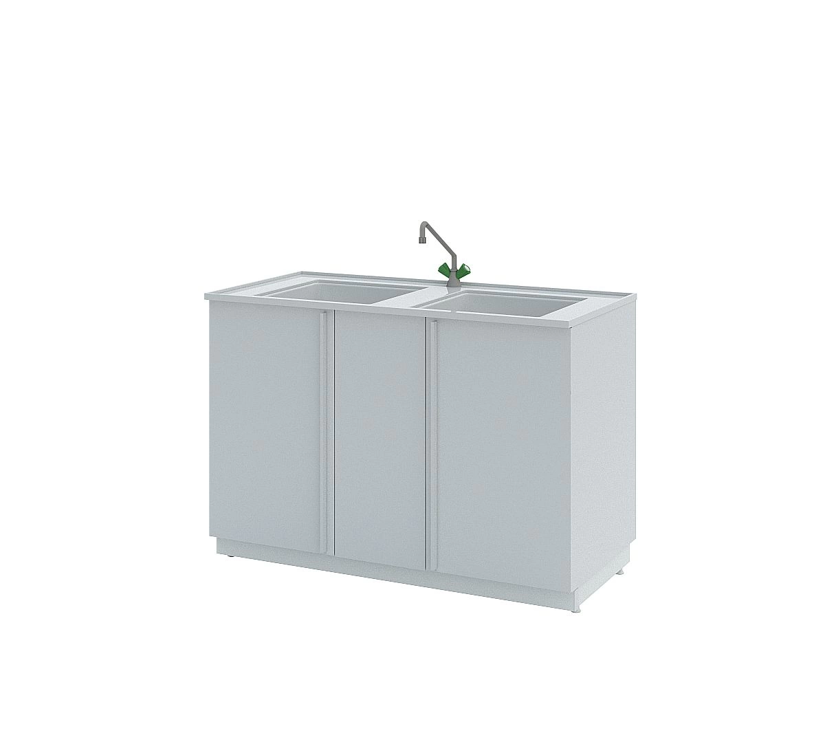 Мойки лабораторные химические Simple Pro ЛК-600 СМС-ПВ (1 раковина, 1 смеситель) – купить в ...