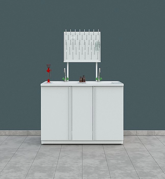 Мойки лабораторные химические Simple Pro ЛК-900 СМС-ПВ (1 раковина, 1 смеситель) – купить в ...