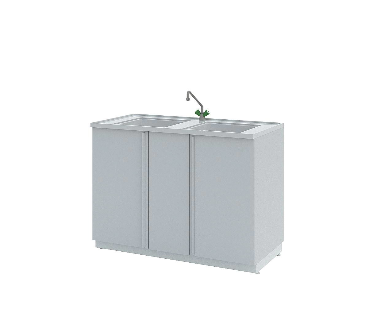 Мойки лабораторные химические Simple Pro ЛК-1500 СМС-ПВ (1 раковина, 1 смеситель) – купить в ...