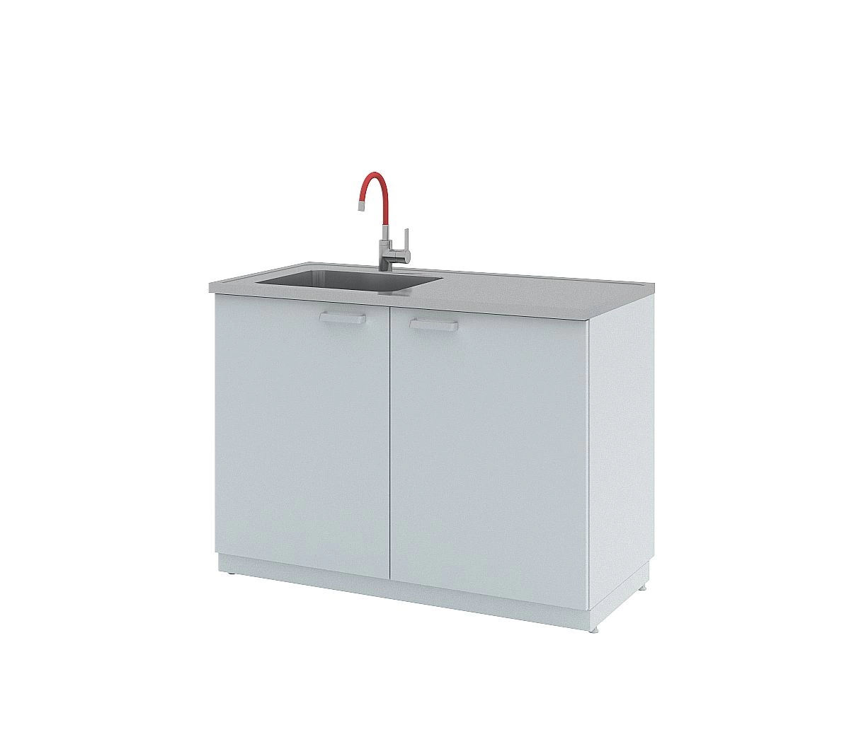 Мойки лабораторные металлические Simple Pro ЛК-600 СМС-Г (1 раковина, 1 смеситель) – купить в ...